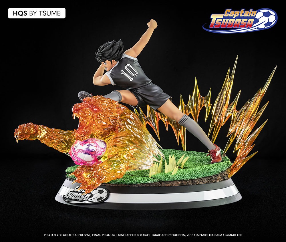 CAPTAIN TSUBASA : Kojiro Hyuga et son Tiger Shot immortalisés par Tsume ...