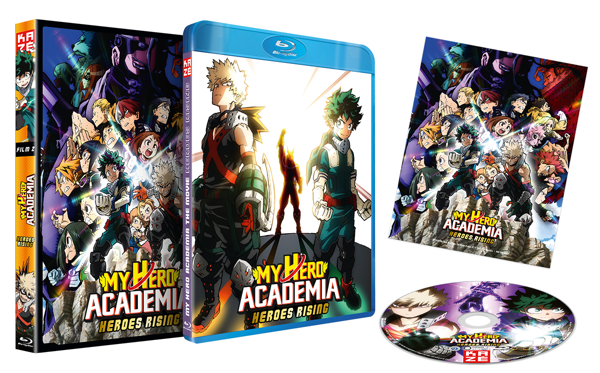 Le 15 juin 2021 : Héros à domicile avec les DVD & Blu-ray de MY HERO ...