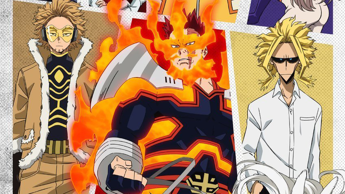 MY HERO ACADEMIA : Les héros pros à l’honneur sur le nouveau visuel ...