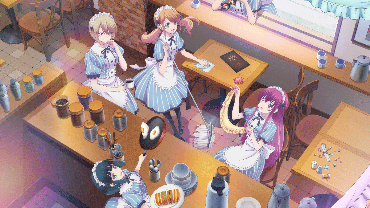 MEGAMI NO CAFÉ TERRACE : Une adaptation animée pour 2023 ! - Coyote ...